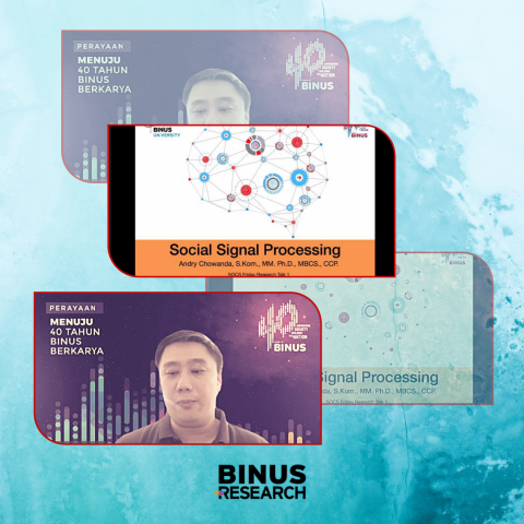 Research Talk of School of Computer Science Binus University – Research