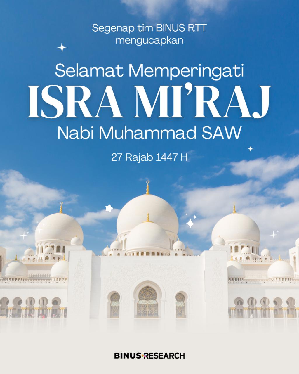 Selamat Memperingati Isra Mi’raj Nabi Muhammad SAW 27 Rajab 1447 H ...